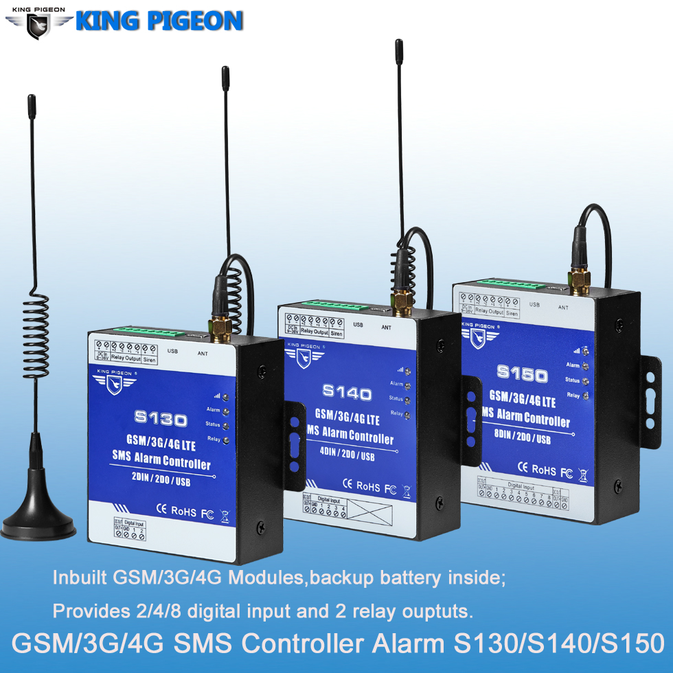GSM Controllers, SMS Controllers, 4G Controllers, SMS Alarm